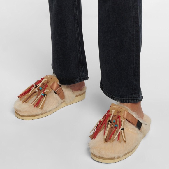 Suicoke | Shoes | Alanui X Suicoke Zavo Faux Fur Mules Slides | Poshmark